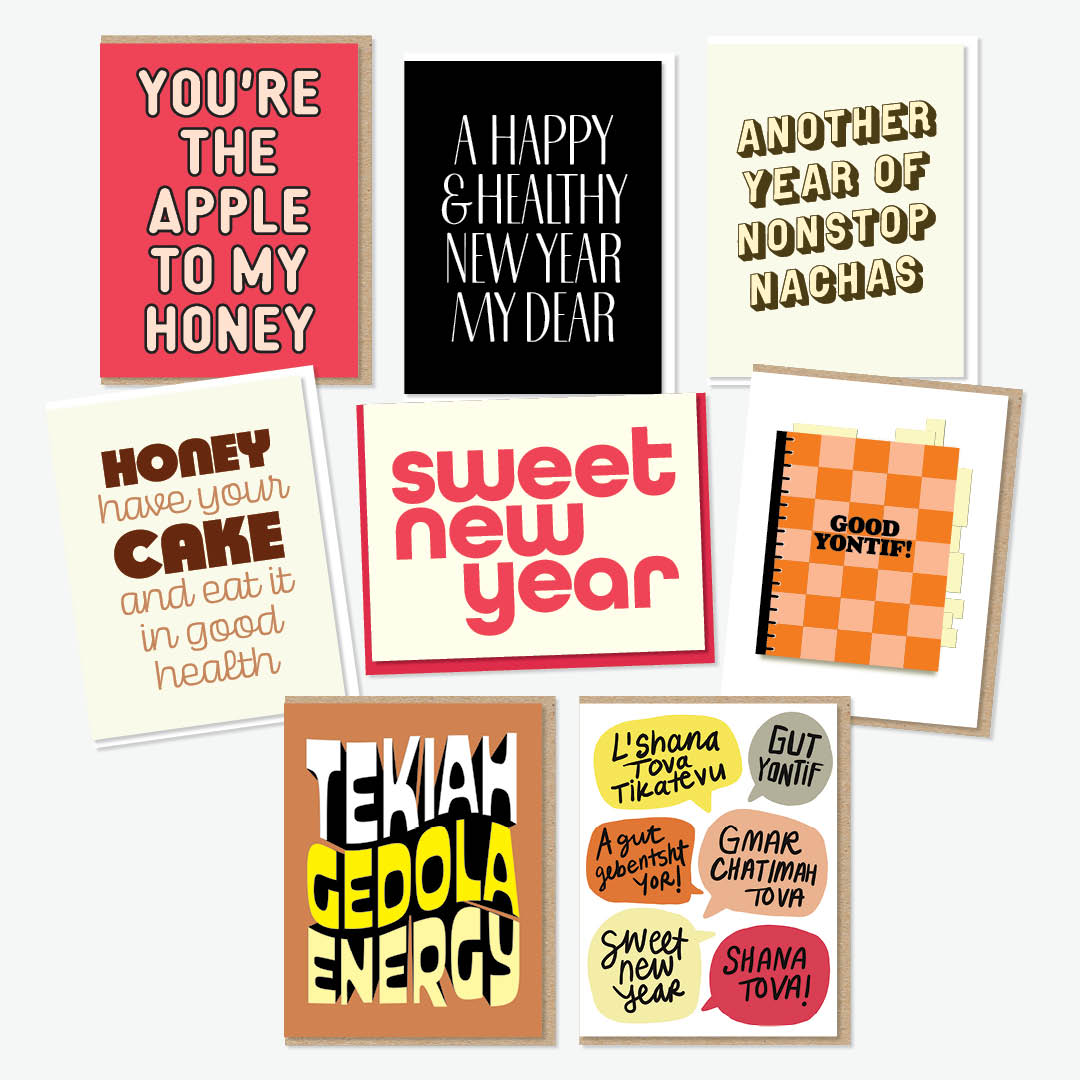 Sweet New Year Card Set – Everyday Yiddish